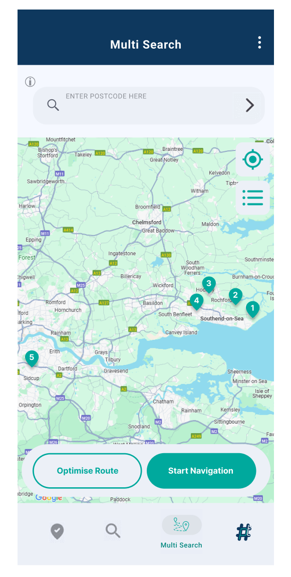 Address Finder App - PostTag